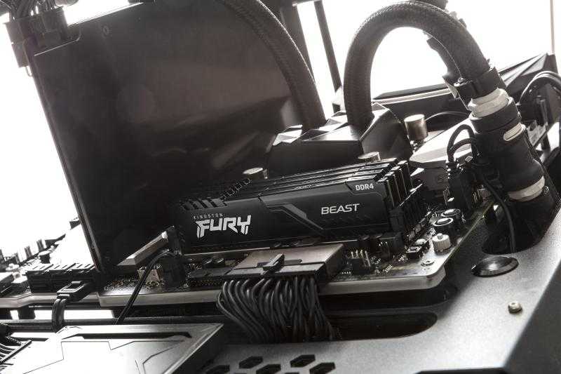 Vidinė atmintis (RAM) Kingston Fury Beast 16GB (2x8GB 3200MHz DDR4 CL16 ...