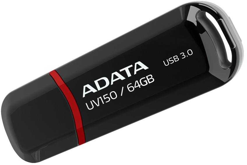 Atmintukas Adata UV150 64GB Juodas, modelis - ‎AUV150-64G-RBK, žema ...