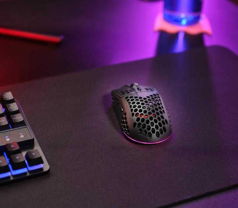 Optinė pelė su USB jungtimi belaidė GXT929 / HELOX LIGHTW BLK 25307 ...