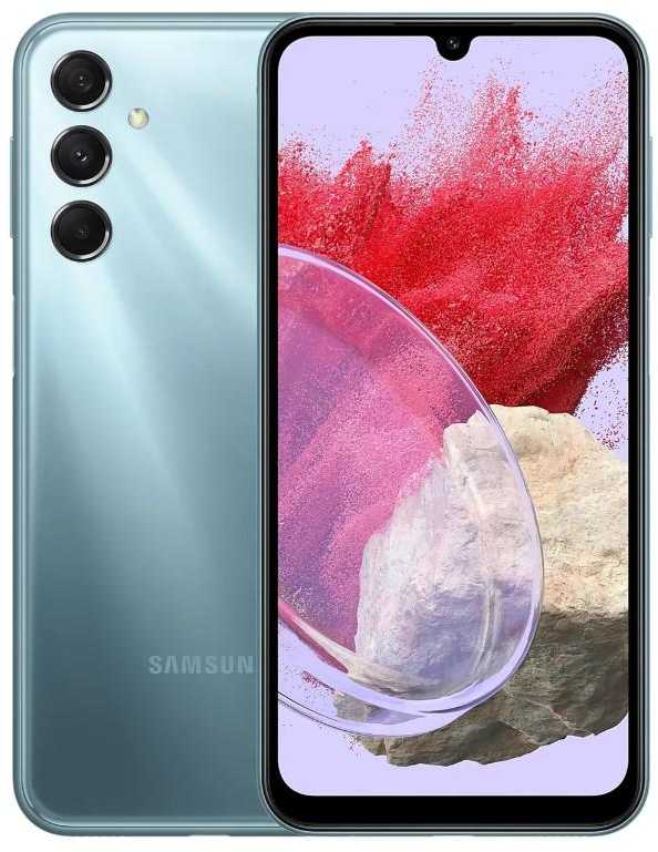 Samsung Galaxy M34 5G 128GB Dual SIM, šviesiai mėlynas (M346), modelis ...