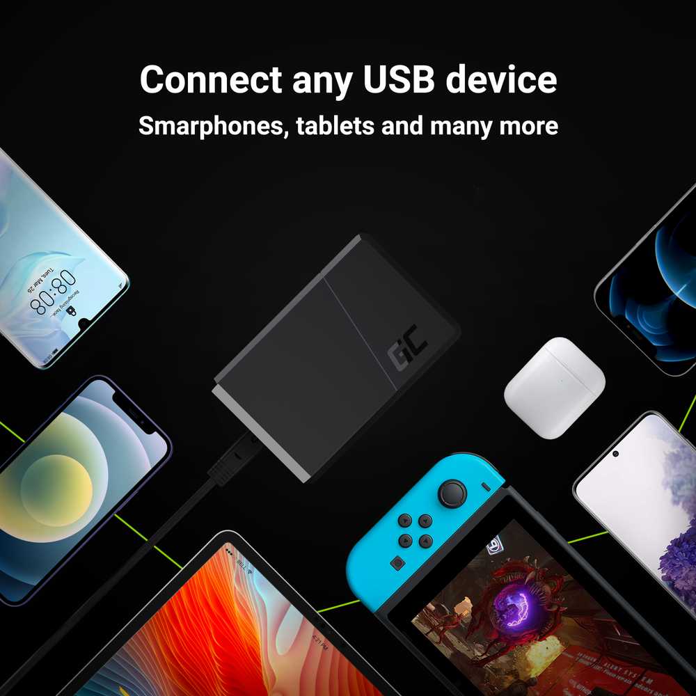 £adowarka Sieciowa Green Cell GC ChargeSource 5 5xUSB 52W su szybkim ...