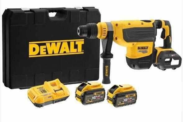 DEWALT.MŁOT MAX 54V FLEXVOLT 2x9,0Ah DCH735X2, modelis - ‎DCH735X2-QW ...