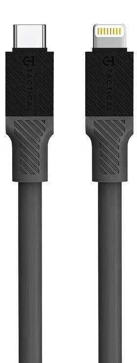 Tactical Fat Man Cable USB-C / Lightning 1m Pilkas, žema kaina | Varle.lt