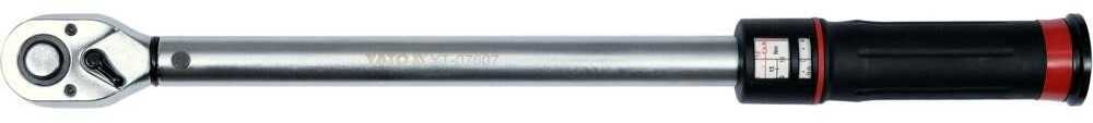 YATO dinamometrinis raktas 1 / 2" 10-110Nm, modelis - YT-07607, žema kaina | Varle.lt