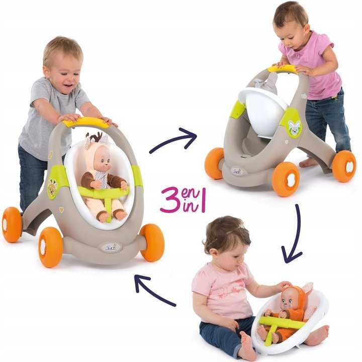 Stumdukas Smoby Push 3in1, žema kaina | Varle.lt