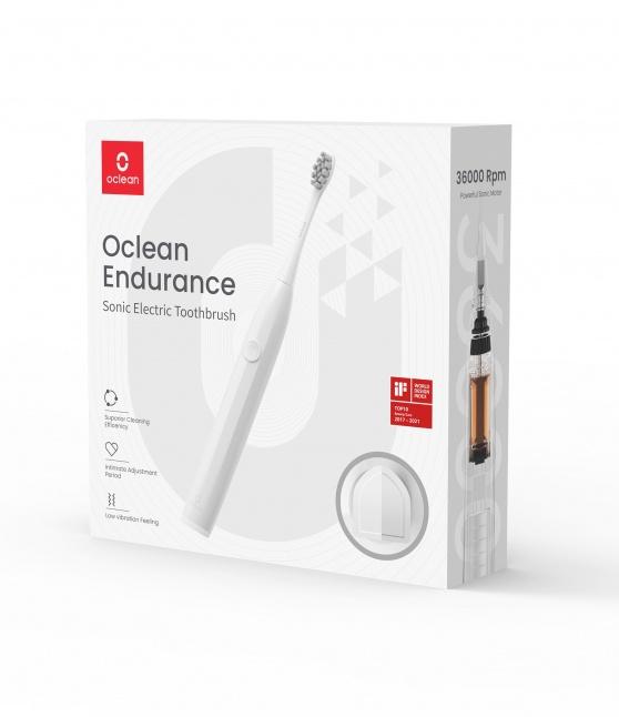 Elektrinis dantų šepetėlis Oclean Endurance, modelis - Endurance white, žema kaina | Varle.lt