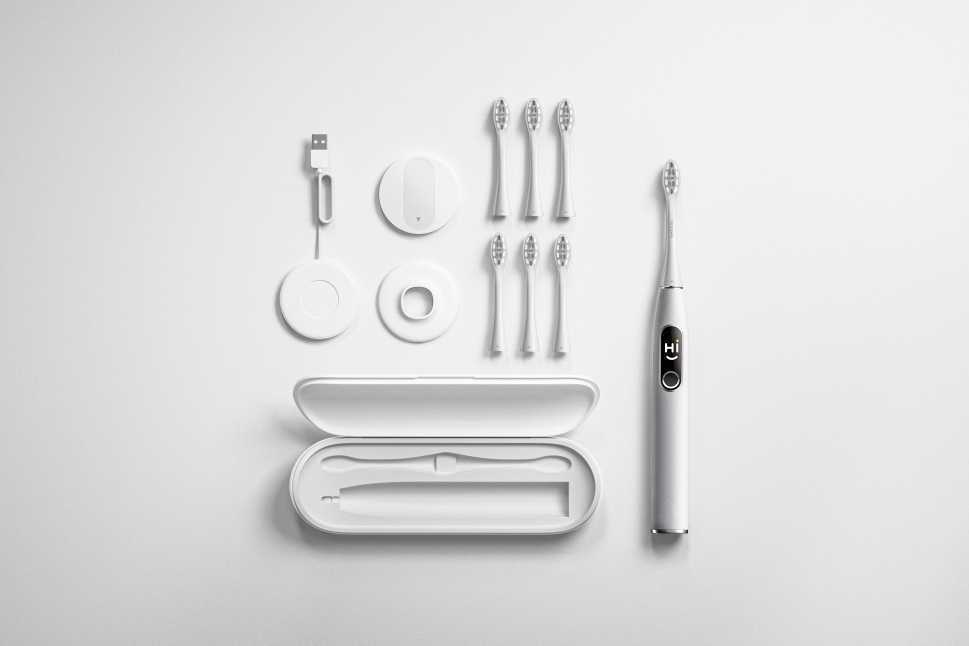 Oclean Elektrinis dantų šepetėlis X Pro Elite Premium Set, žema kaina ...