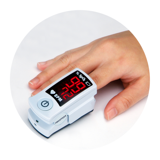 Rossmax SB100 Pulsoksimetras pirštų galiukas, modelis - SB 100, žema ...
