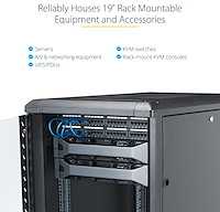 StarTech 15U SERVER RACK CABINET / INCLUDES CASTERS LEVELING FEET ...
