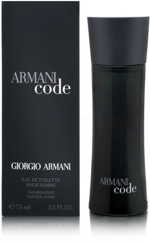 Kvepalai vyrams Giorgio Armani Black Code EDT, 75 ml, modelis - PARF5295, žema kaina | Varle.lt