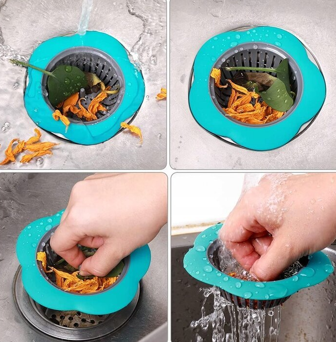 Silikoninis virtuvės kriauklės sietelis, 1vnt, žema kaina | Varle.lt