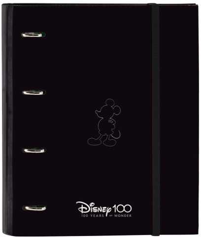 Žiedinis segtuvas Mickey Mouse Clubhouse Juoda (27 x 32 x 3.5 cm ...