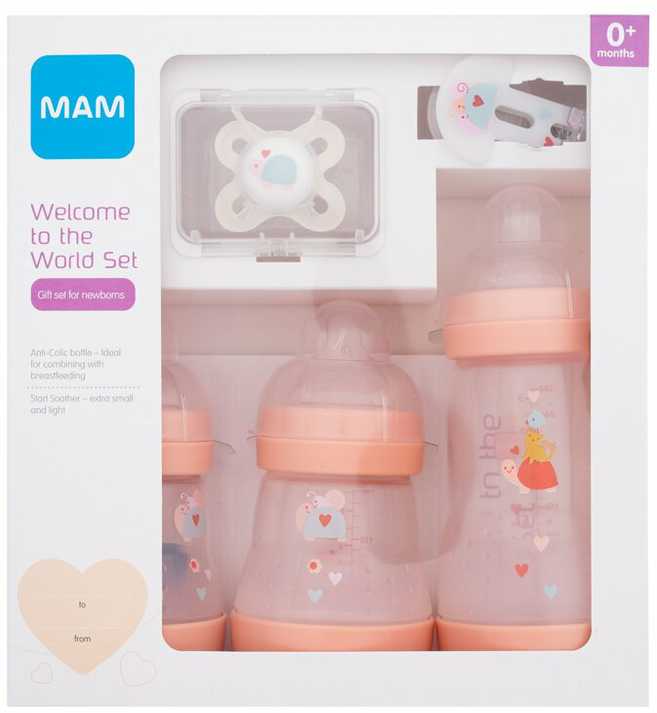 MAM Vaikiškas Bottle Welcome To The World Set, 1pc, žema kaina | Varle.lt