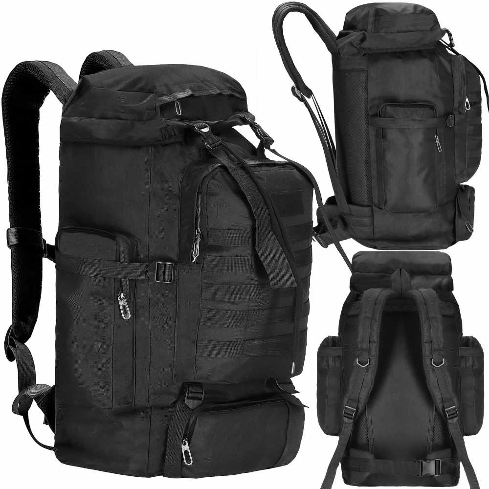 Kuprinė Springos CS0103 60L juoda, žema kaina | Varle.lt