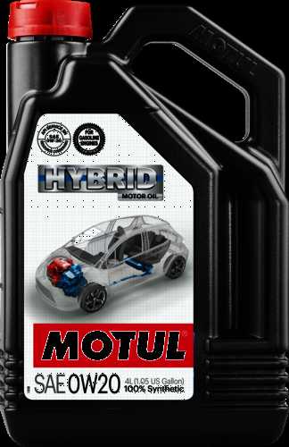 Alyva MOTUL HYBRID 0W20 4ltr (107142), žema kaina | Varle.lt