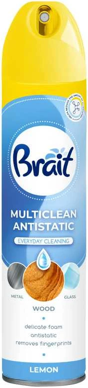 Baldų polirolis BRAIT Multiclean / Antistatic 300ml, žema kaina | Varle.lt