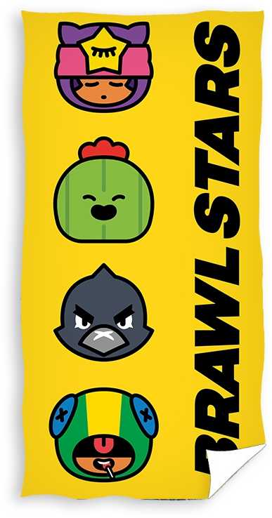 Paplūdimio / vonios rankšluostis 70x140 cm Brawl Stars, žema kaina ...