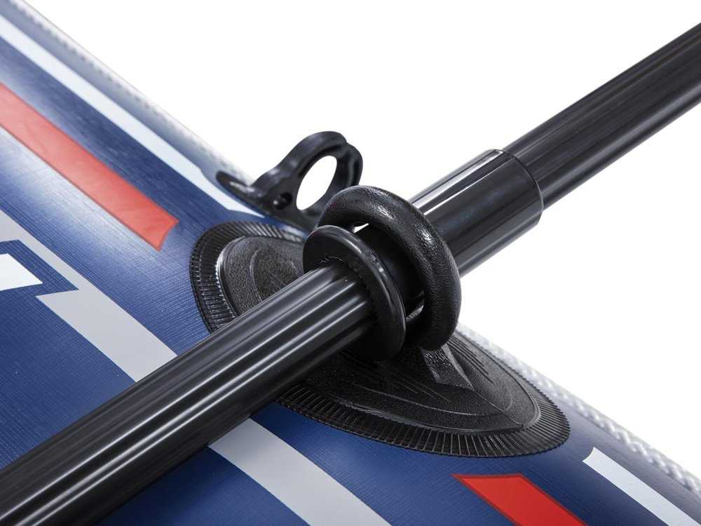 Bestway pripučiamas Pontoon TRECK X2 SET irklas + pompa 61068, modelis ...