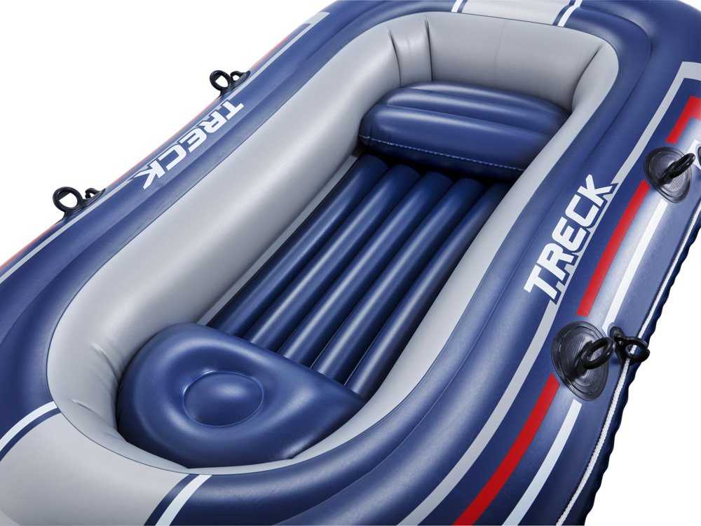 Bestway pripučiamas Pontoon TRECK X2 SET irklas + pompa 61068, modelis ...