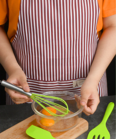 Virtuvės indų rinkinys 5 elementai - žalia, žema kaina | Varle.lt