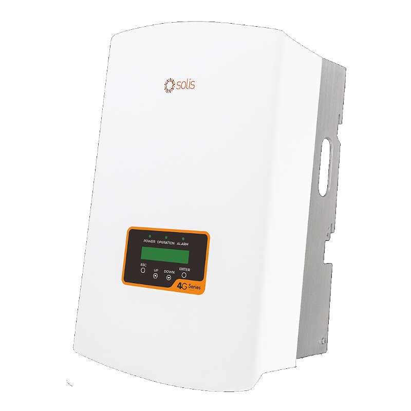 Inverteris Solis 3P 4G 3 kW trifazis, du MPP žiedai, 98,1 % efektyvumas, modelis - F2SOL-3P3K-4G ...