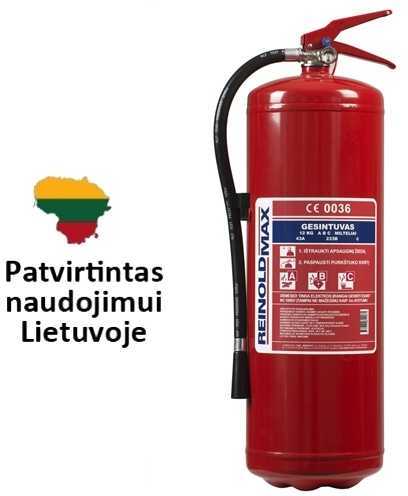 Miltelinis gesintuvas RM 12000, žema kaina | Varle.lt