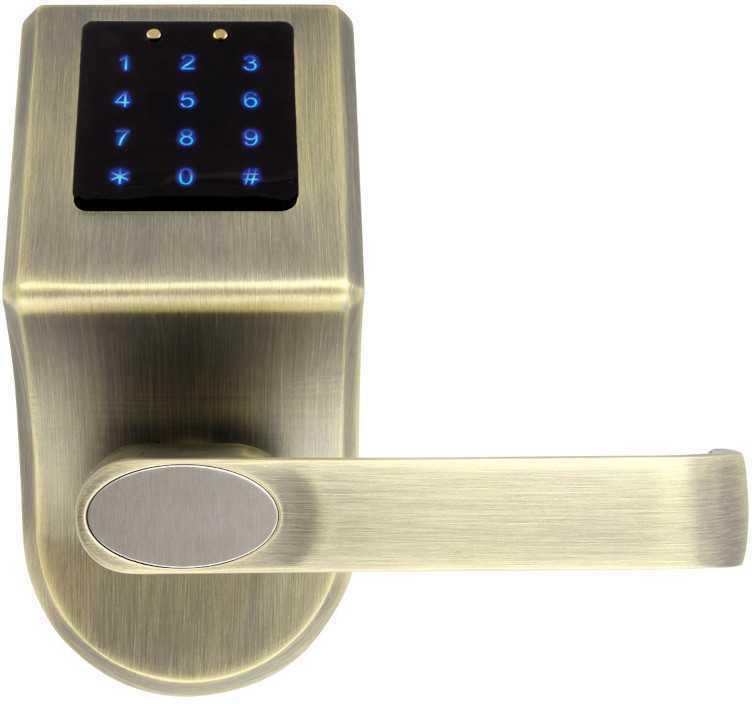 Spyna su prieigos kontrole '' EURA '' ELH-80B9 BRASS, žema kaina | Varle.lt