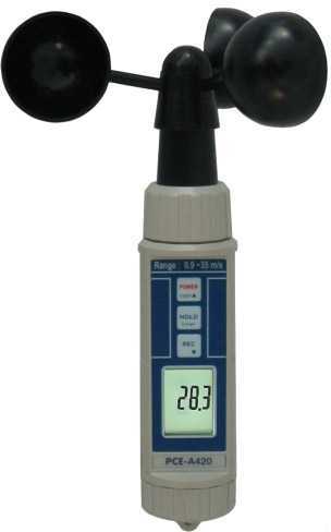 Vėjo greičio matuoklis PCE-A 420, žema kaina | Varle.lt