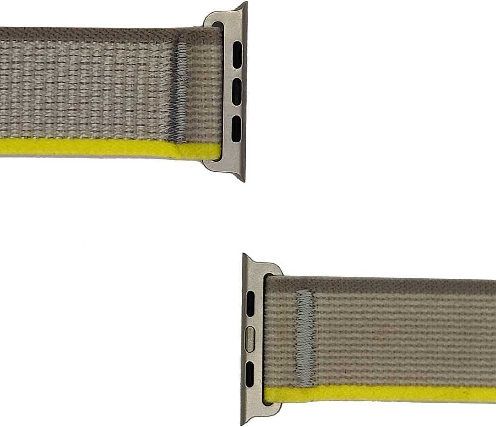 Hurtel Trail Velcro dirželis Apple Watch 38 / 40 / 41 mm - šviesiai ...