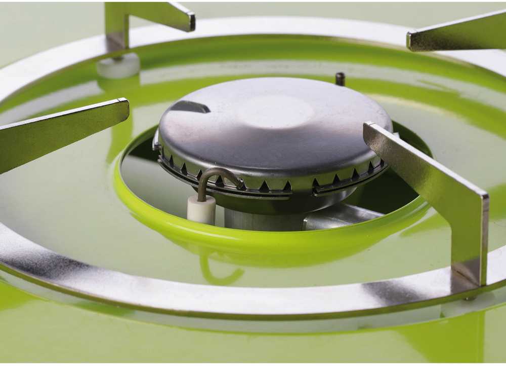 MEVA Kempingo dujinė viryklė Bender Lux su bukine pjaustymo lentele ...