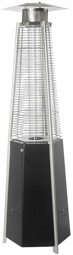 MEVA Lampa grzejnik promiennik gazowy tarasowy sodo na gaz LPG 12,5 kW HEXAGON, modelis ...