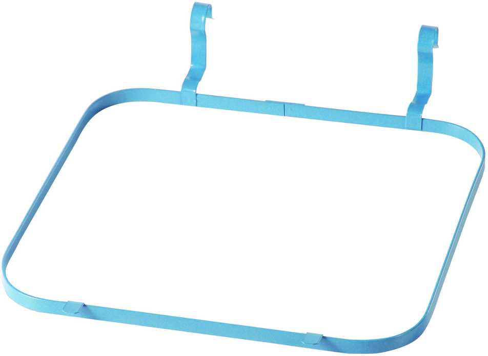 MEVA Metalinis rėmelis šiukšlių maišui tvirtinti prie 120L konteinerio, modelis - 0057, žema ...