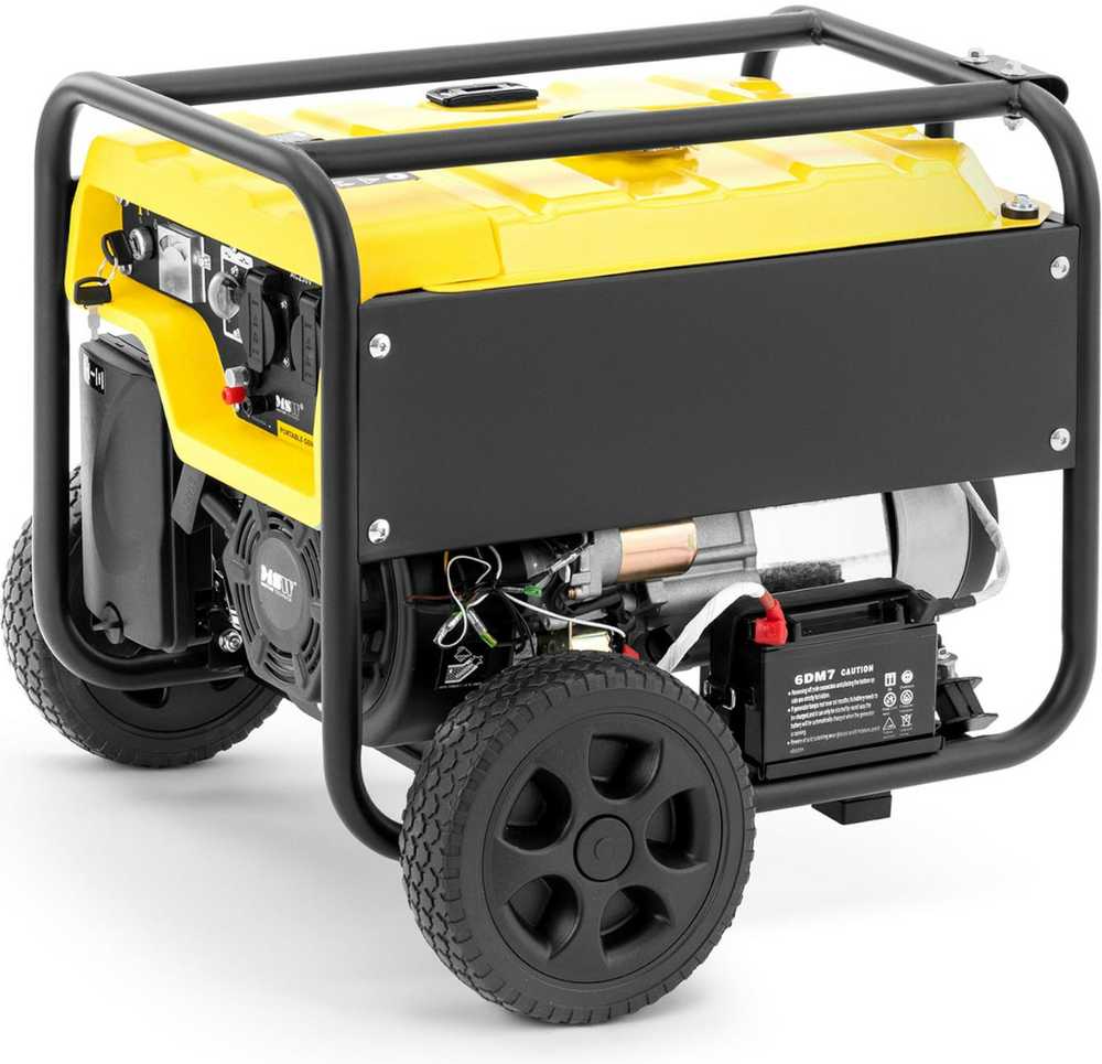 MSW Mobilus generatorius su starteriu AC 230V / DC 12V 2700W, modelis ...