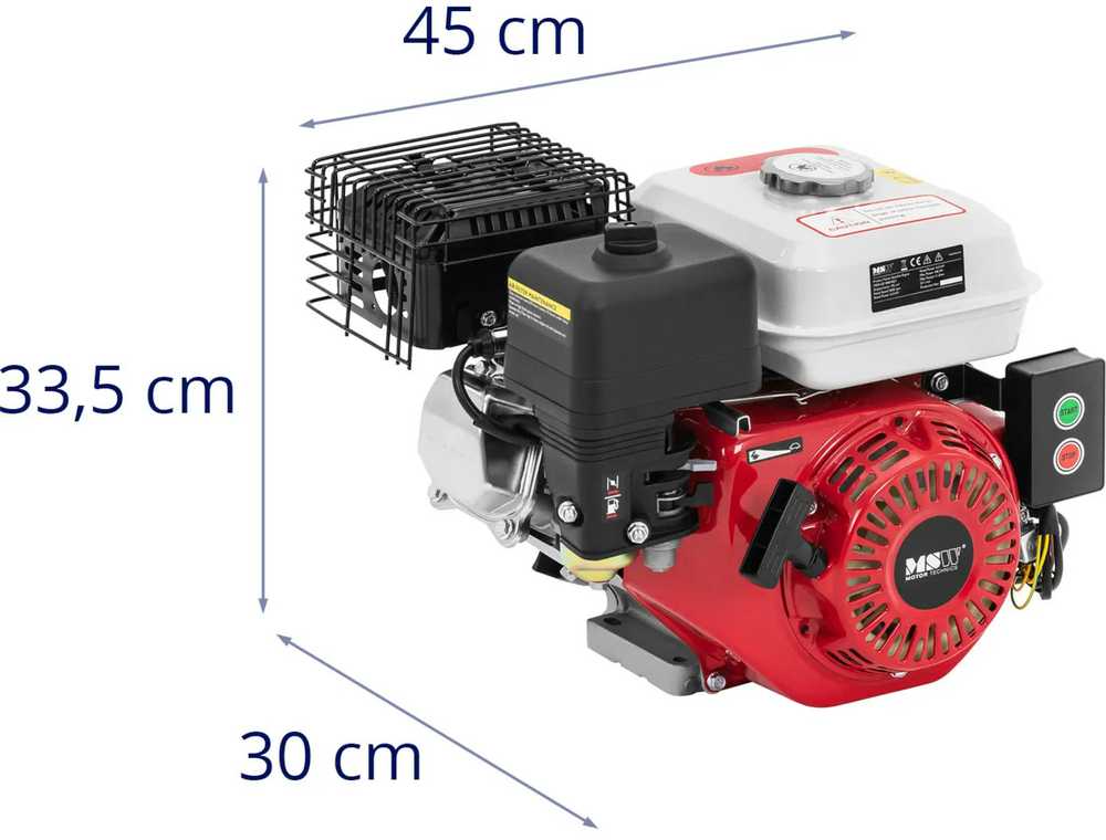 MSW 4 taktų vidaus degimo variklis žoliapjovės tankintuvui su ...