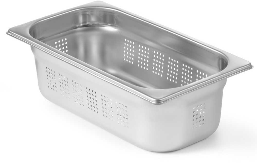 Pojemnik GN perforowany nerūdijantis plienas GN1 / 3 325x176mm aukštis 150mm - Hendi 802519 ...