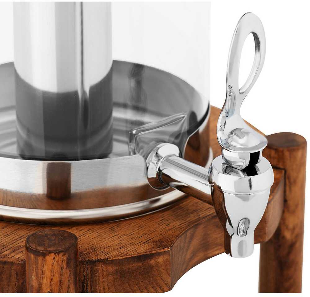 Royal Catering Gėrimų dozatorius su šaldymo sistema ant medinio ...