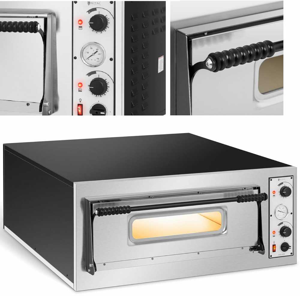 Elektrinė krosnelė Royal Catering Profesionali vienos kameros elektrinė ...