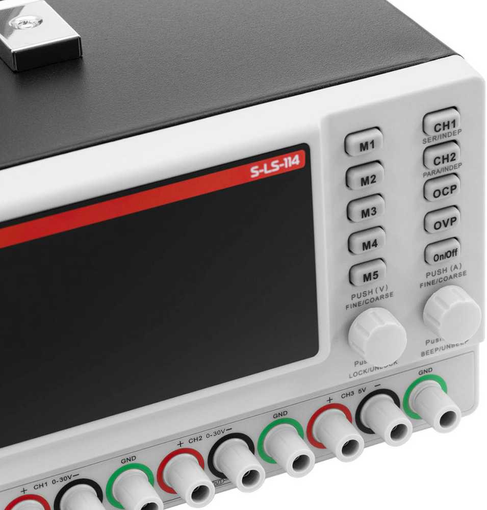 Stamos Soldering Maitinimo šaltinis laboratoryjny serwisowy 0-30 V 0-5 ...