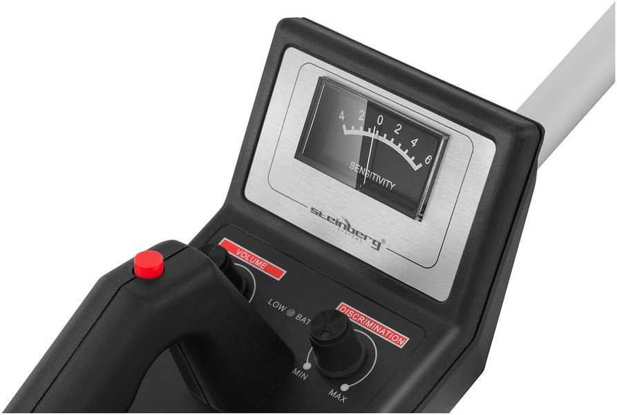 Steinberg Systems Vandeniui atsparus metalo detektorius, ilgis 91 cm, nuotolis 1 m SBS-MD-3 ...