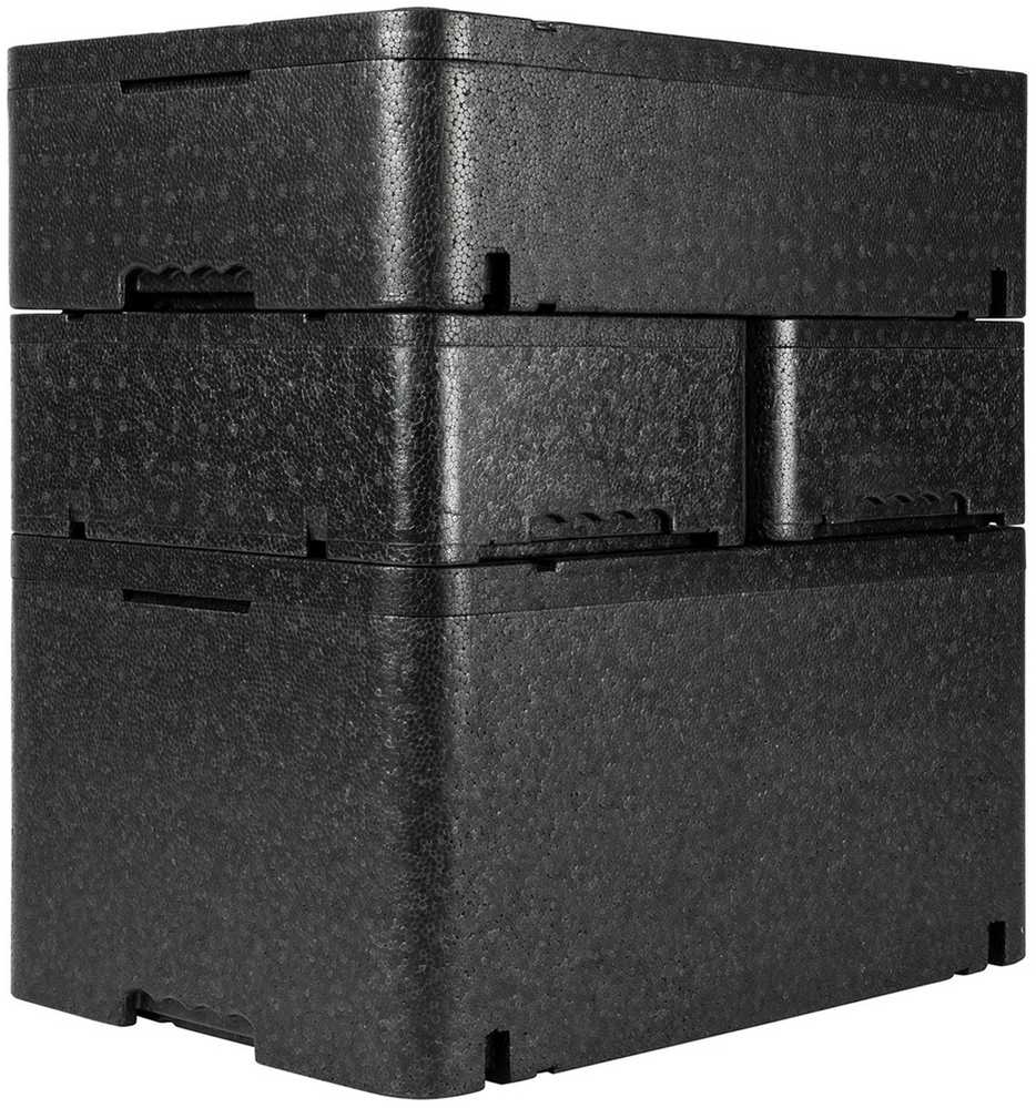 Thermobox dėžutės termoso termosas su dangteliu maistiniams vaistams 600x400x166mm 23L GN1 / 1 ...