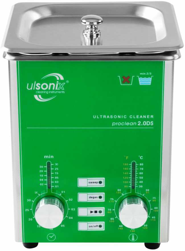 Ulsonix PROCLEAN 2.0DS DEGAS SWEEP ultragarsinis valiklis, talpa 2L ...