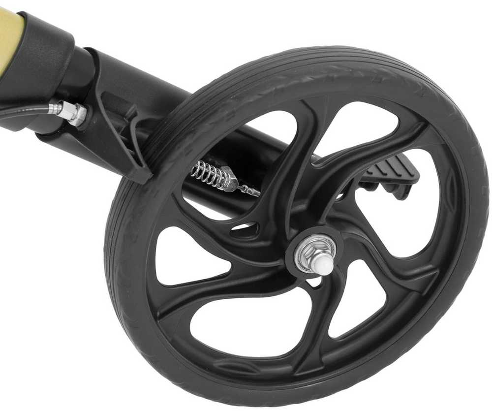 Uniprodo Balkonik chodzik czterokołowy składany dla seniora su ...