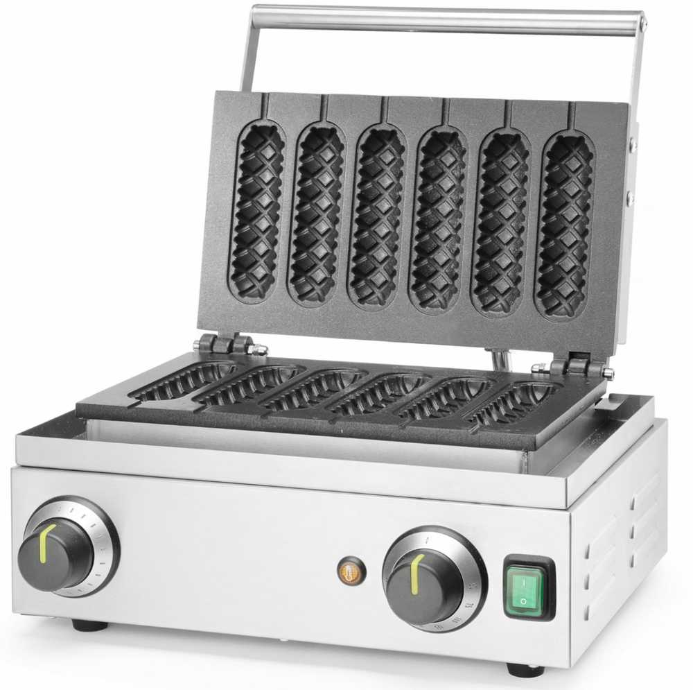 Vaflinė Kukurūzų vaflių keptuvė vafliams ant pagaliuko 6 vafliams ...