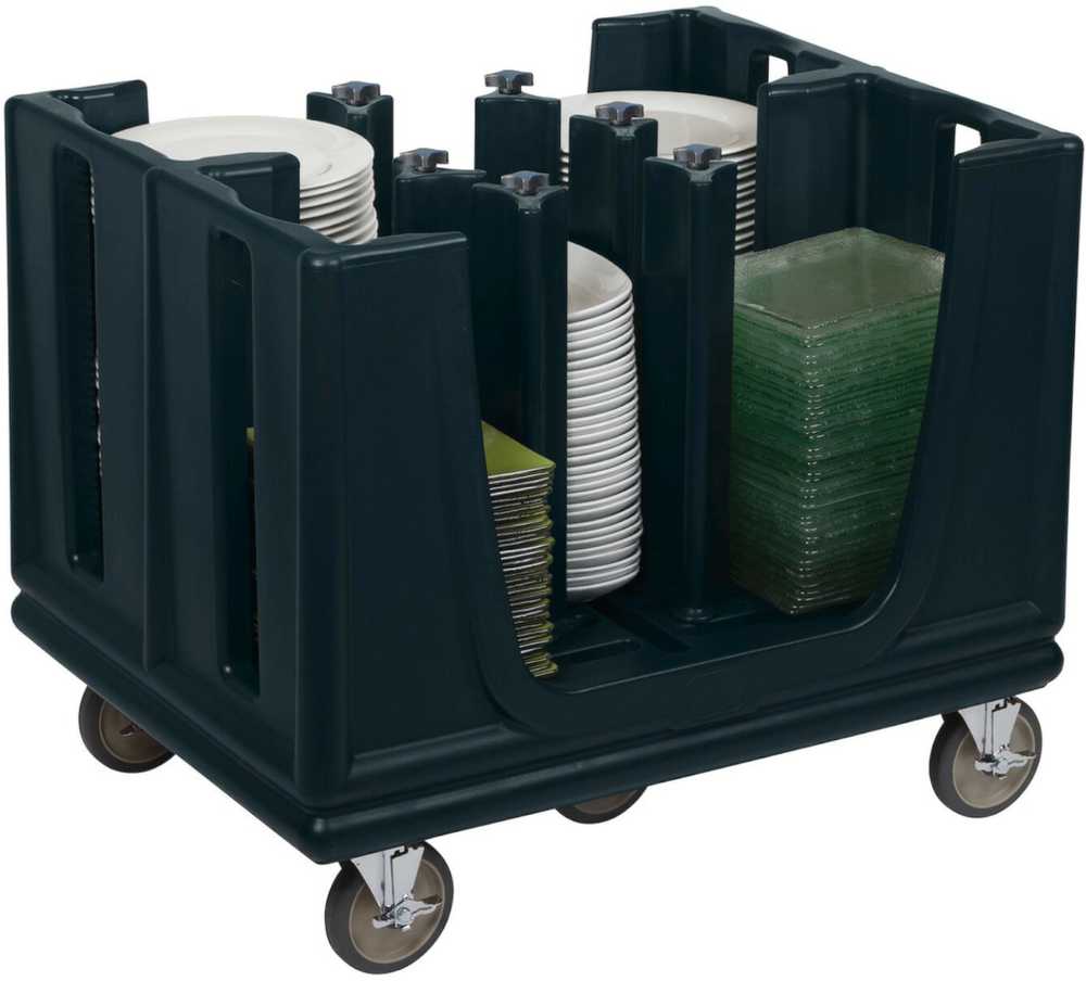 CAMBRO vežimėlis skirtas lėkštėms transportuoti ir laikyti 11-33 cm ...