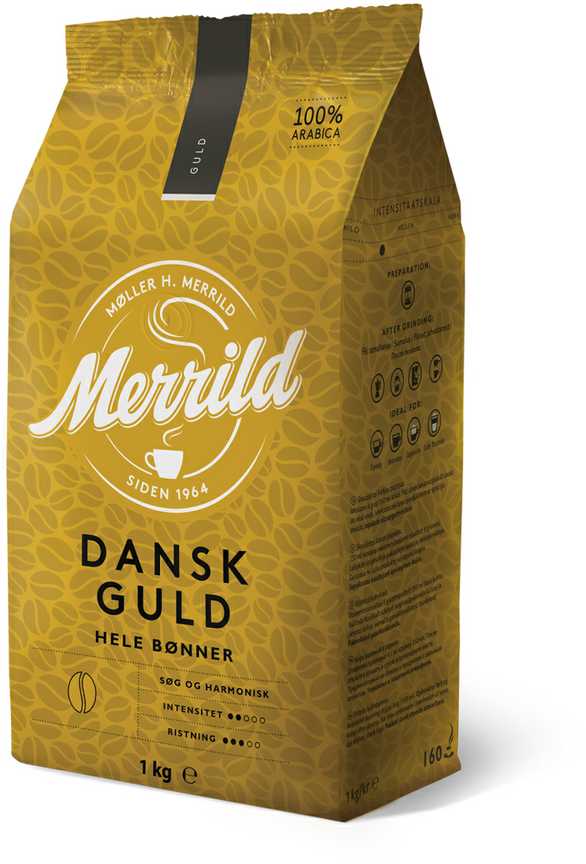 Kavos pupelės MERRILD Gold, 1kg, žema kaina | Varle.lt