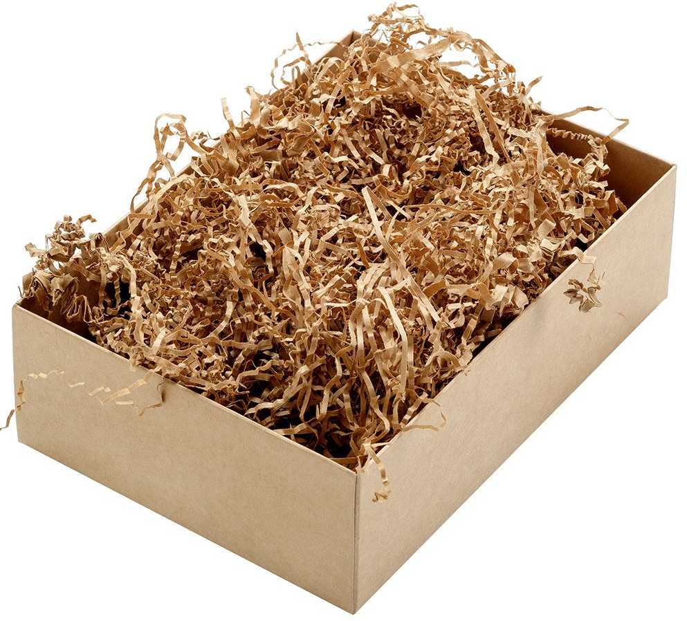 Paperseal Popieriaus antspaudas Popieriaus drožlės, 1kg, rudos sp ...