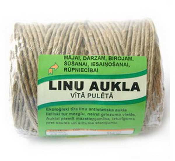 Tangente Virvė, 100% linas, 2.5 mm, žema kaina | Varle.lt