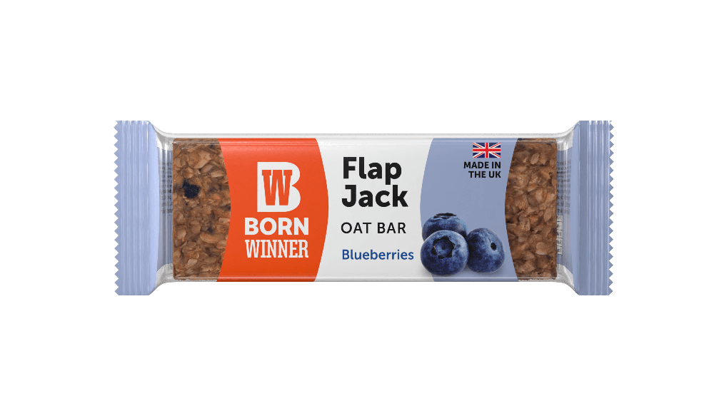 Born Winner BW Flapjack Blueberry 90g, žema kaina | Varle.lt