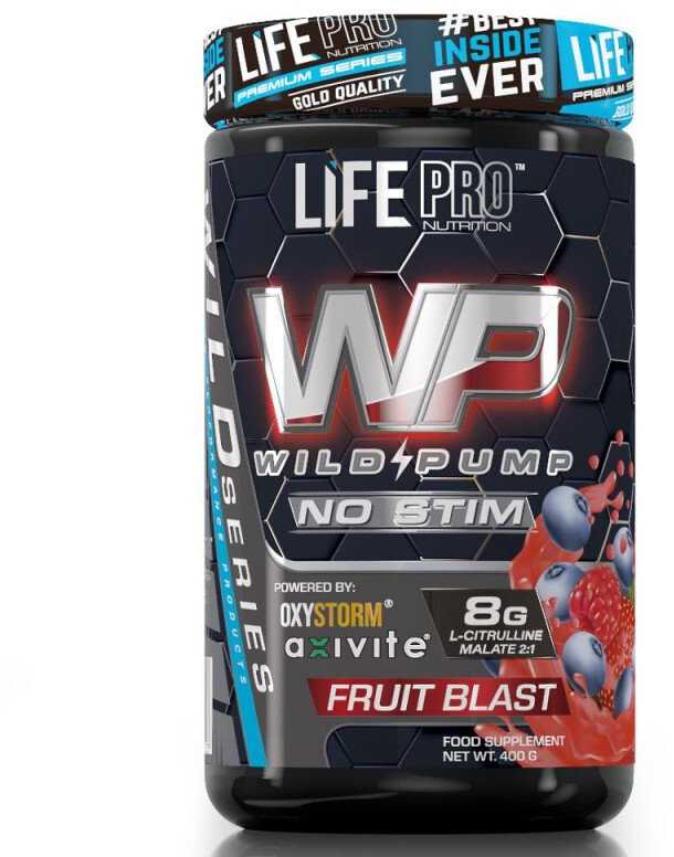 Ispanija Life Pro Wild Pump 400g (be stimuliatorių), žema kaina | Varle.lt