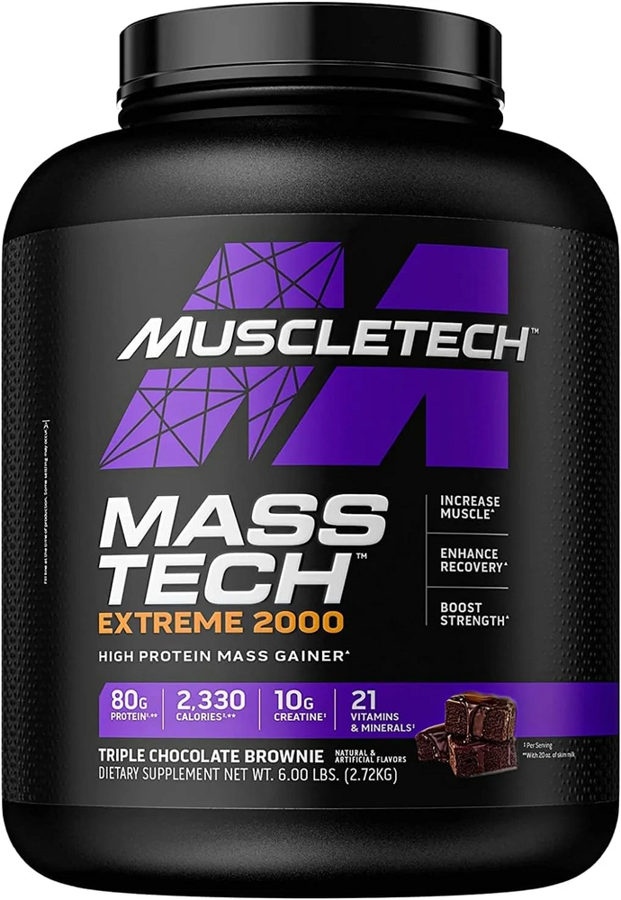 MuscleTech Mass Tech Extreme 2.72kg, žema kaina | Varle.lt